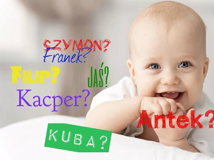 Najpopularniejsze imiona dla chłopców